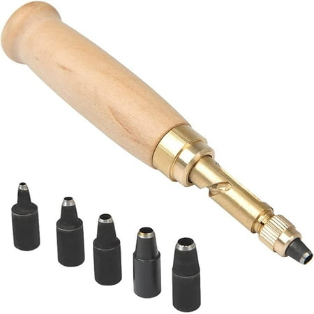 Automatic Leather Punch Tool Screw Hole Punch Leather Tool Bookbinding ...