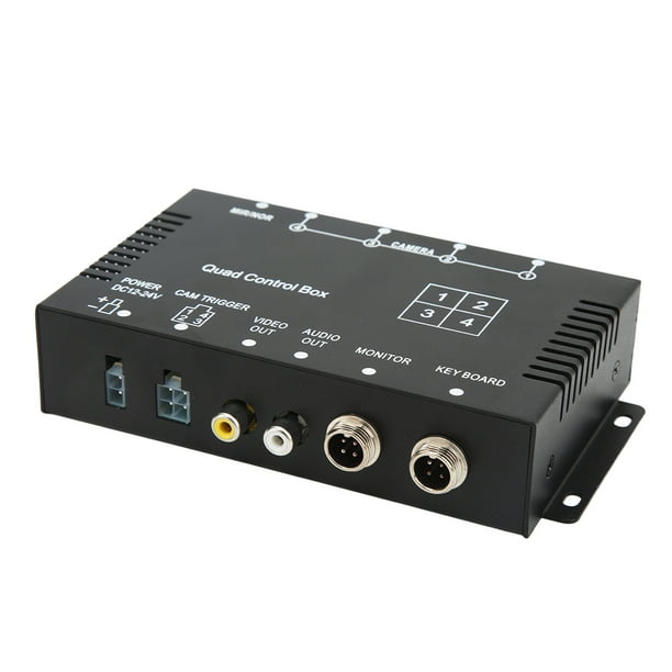 4 Channel Video Splitter, Image Switch Parking Camera Video Switch ...