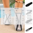 Black Womens Mesh Hollowed Out Breathable Flat Mary Shoes Plus Size ...
