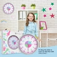 OWLCONIC Analog Teaching Clock for Kids - Easy to Read, Quiet, Perfect ...
