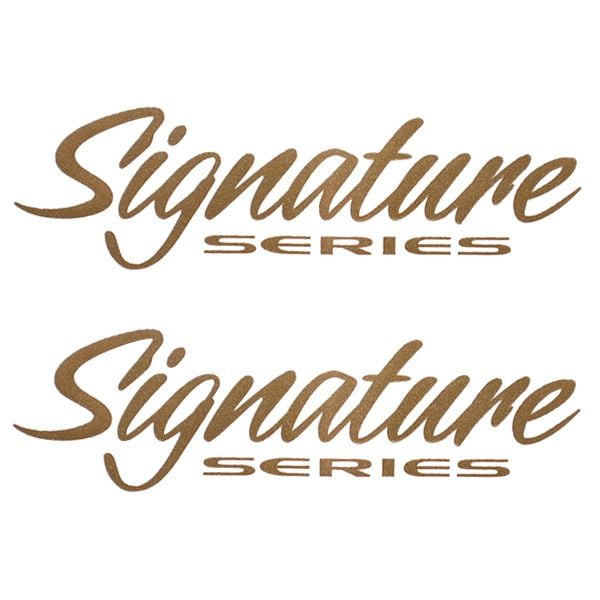 Sun Tracker Boat Signature Decals 111435 | 7 1/8 Inch Gold (Pair ...