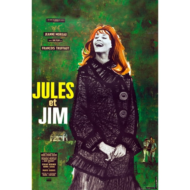 Jules And Jim Movie Poster 12x16 Print on Metal Sign 12in x 16in Multi ...