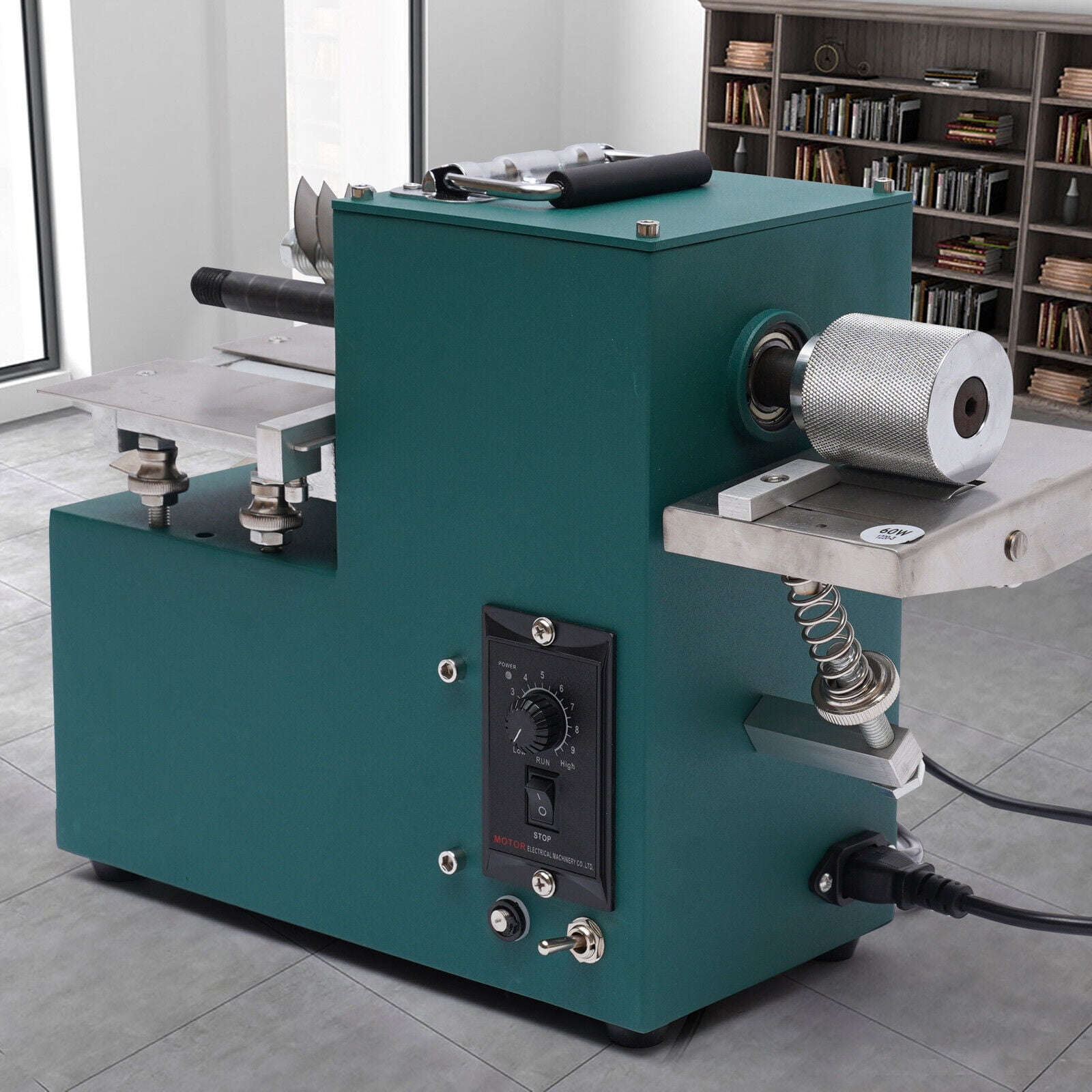 CNCEST 40W Leather Splitter Machine Paper Leather Skiver Shovel Peeler ...