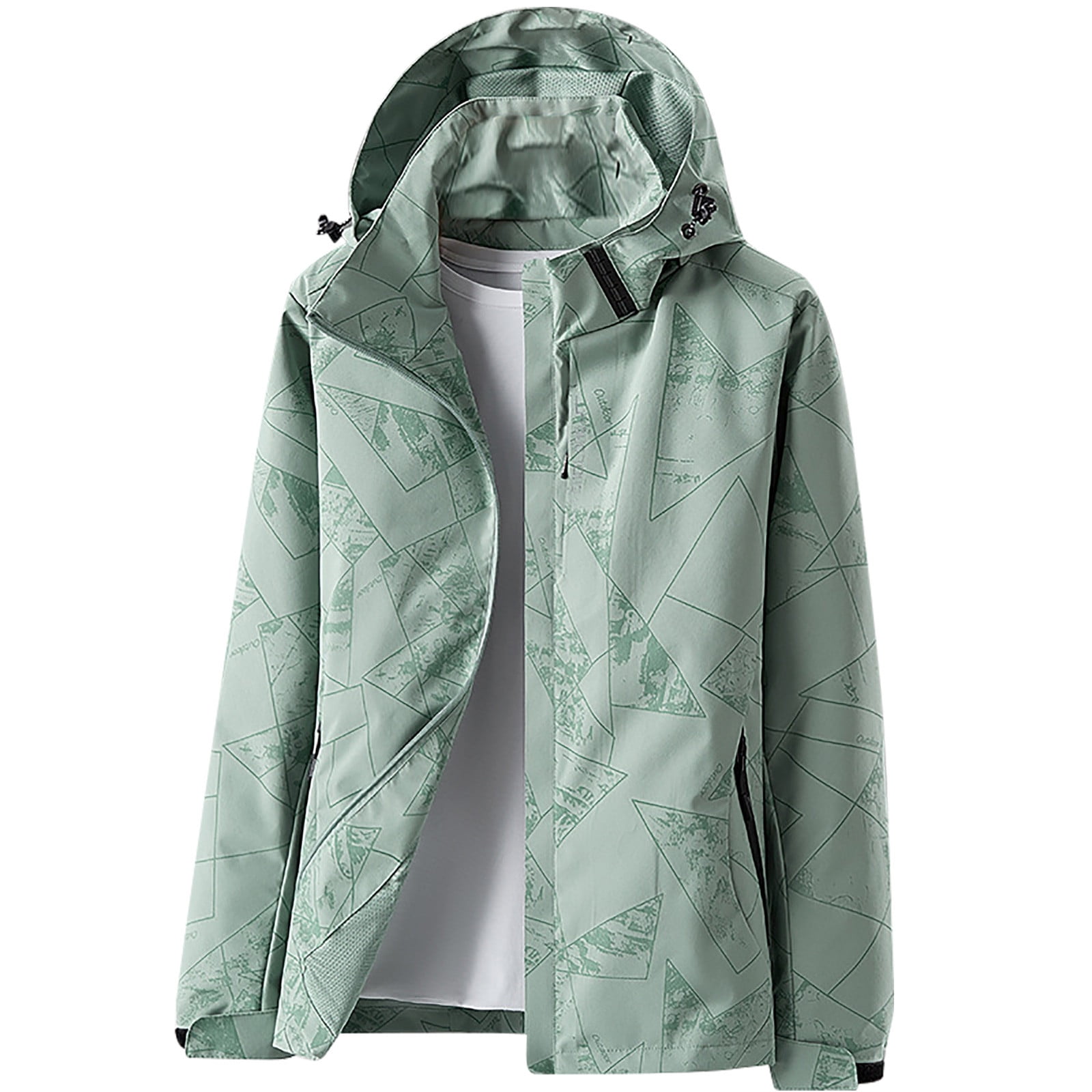 Click here for Pisexur Womens Rain Jacket 2024 Fashion Print Wind... prices
