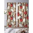 Cartoon Bowling Sheer Curtains for Living Room Bedroom Modern Funny ...