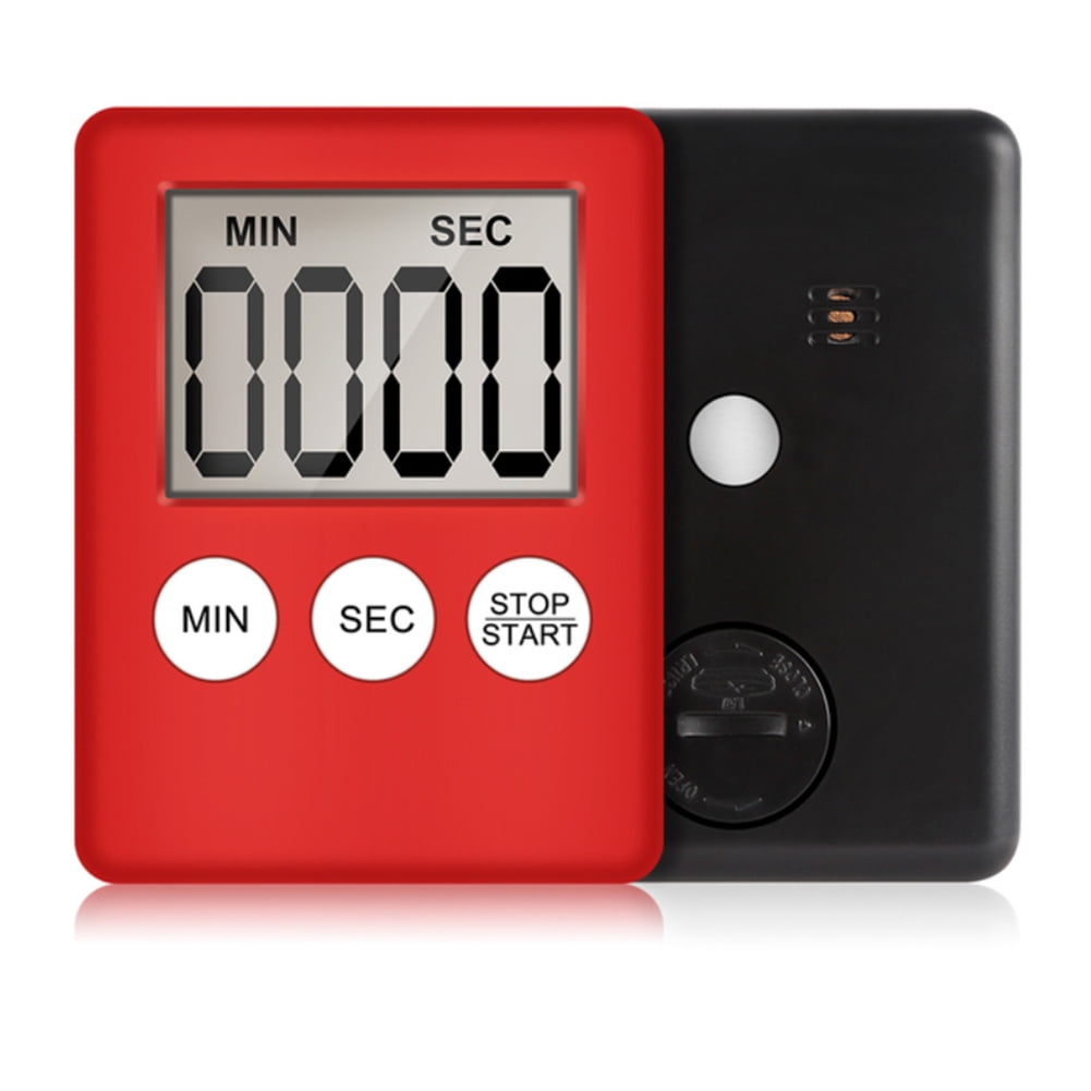 Kitchen Timer Lcd Digital Screen Chronograph Timer Square Cooking ...