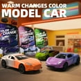 1:64 Color Changing Alloy Pull Back Racing Car, Mini Magic Water ...