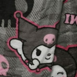 Sanrio Kuromi Stars And Skulls Plush Throw Blanket - Touch of Coziness ...