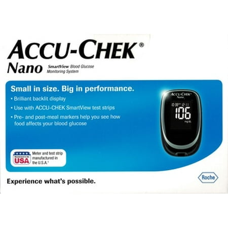 Accu-Chek Nano SmartView Monitor Only For GLucose Care | Walmart Canada