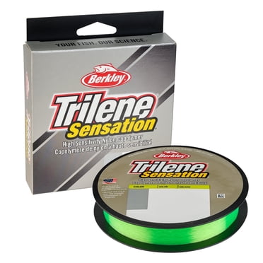 Berkley Trilene® Micro Ice® Monofilament Fishing Line, Solar, 6 lb Test ...