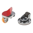 Set of 4 Multipurpose Small Rotating Wheel Casters for Light Objects ...