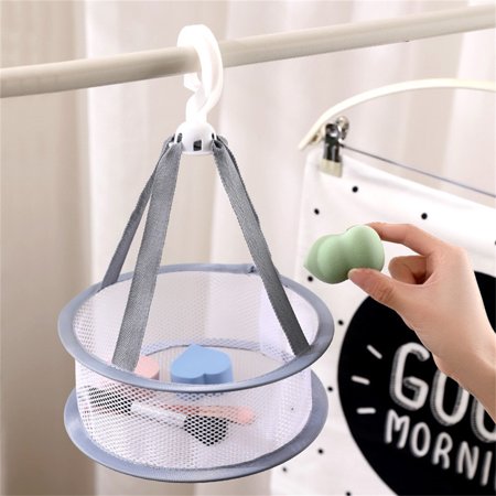 Cosmetic Sponges Storage Dryer Rack Portable Underwear Drying Basket ...