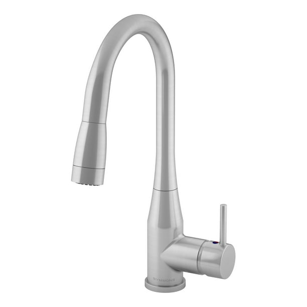 Sereno Single-Handle Pull-Down Kitchen Faucet in Stainless Steel (2.2 ...