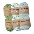 6x Knitting Yarn Spaghetti Yarn Carpet Yarn T-shirt Yarn for Rug Making ...