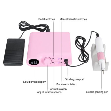 VGEBY Nail Grinding Machine,Portable Electric Nail Grinding Polishing ...