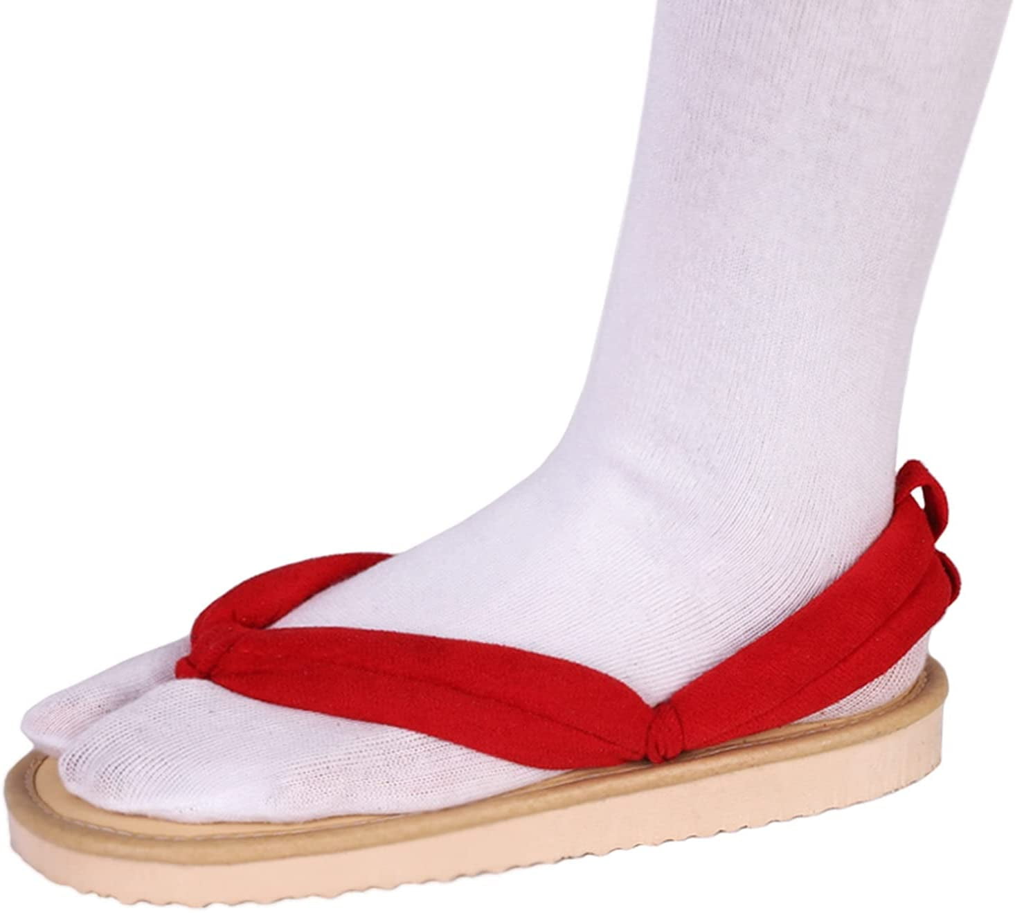 Unisex Wooden Geta Flip-Flop Sandals, Demon Slayer Cosplay Clog Shoes ...