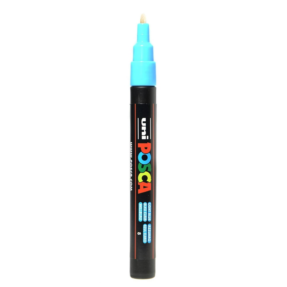 Paint Markers PC-3M, fine, light blue (pack of 12) - Walmart.com ...