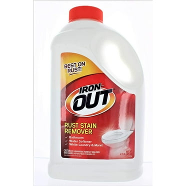 Iron OUT Rust Stain Remover Powder, 4 lb 12 oz, 2 Bottles - Walmart.com