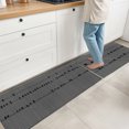 Birds on Wire 2 Pieces Non-Slip Kitchen Mat Set, Modern Minimalist ...