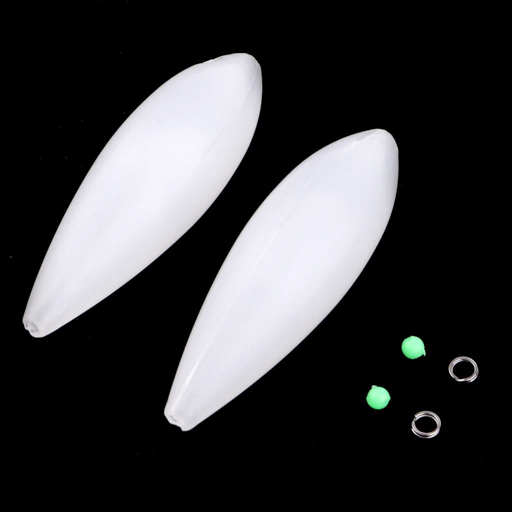 2 uds Sbirolino Float Flotante Bombarda Flotadores para señuelos de ...