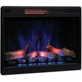 "ClassicFlame 33"" 3D Infrared Quartz Electric Fireplace Insert with ...