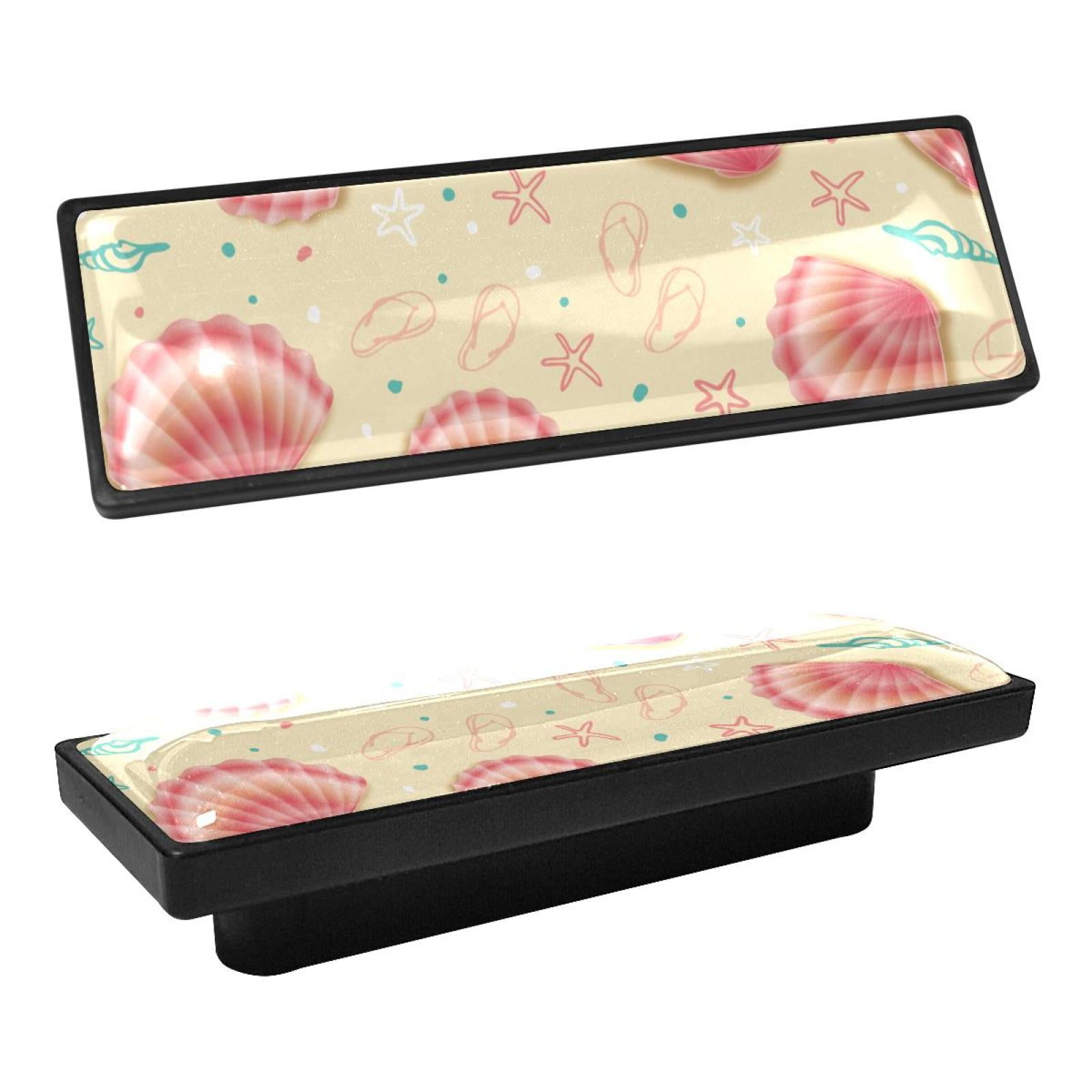 4 Pcs Rectangle Cabinet Handle Cupboard Knob Drawer Pulls Handle Summer ...