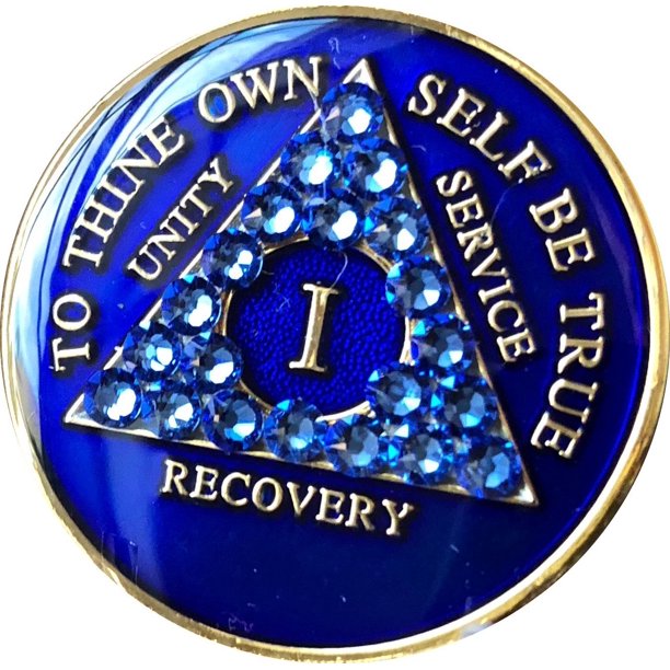 1 Year Sobriety Chip