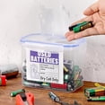 Battery Recycling Container with Lid for Household Batteries, Battery ...