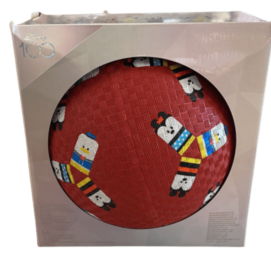 Disney Parks 100 Mickey Minnie Donald Red Ball Toy New with tags ...