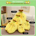 BESTSKY Banana Plush Pillow,A Bunch of Bananas Plush Stuffed Toy,Food ...