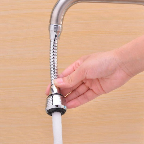 360 Degree Adjustment Kitchen Faucet Extension Tube Bathroom Extension ...