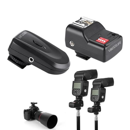 VBESTLIFE 16 Channel Wireless Flash Trigger Set with Flash Wire Cable ...