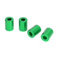 Aluminum Alloy Engine Hood Vent Spacer, 6mm, Green - Enhances Motor ...