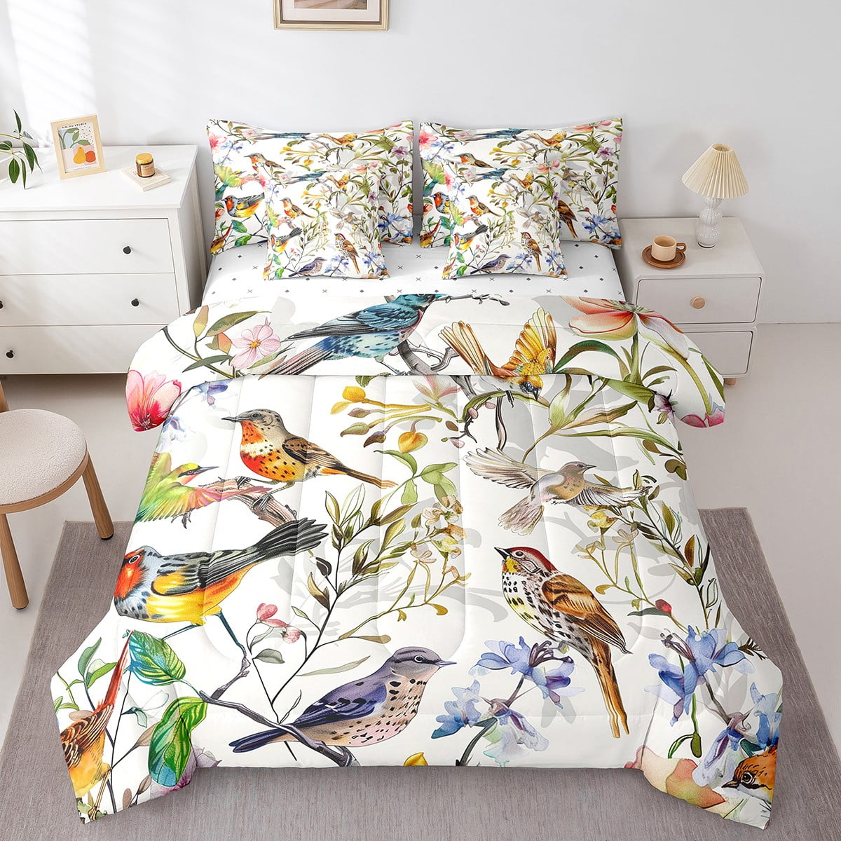 Click here for Erosebridal Animal Birds Bed In A Bag Full Size tr... prices