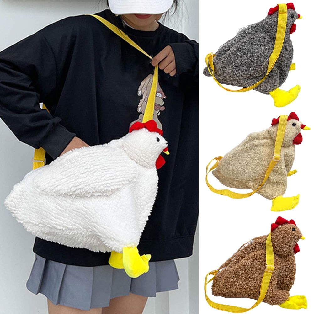SPRING PARK Chicken Purse Hen Bag Handbag Chicken Gift Bag Chicken ...