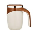 JeashCHAT Electric Mixing Cup,Automatic Magnetic Stirring Coffee Mug ...