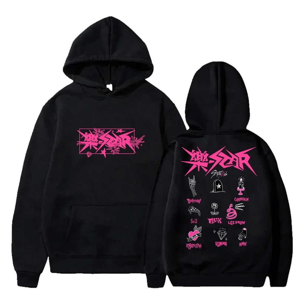 Click here for Yunqi Stray Kids Skz Tour Hoodie New Star Logo Mer... prices