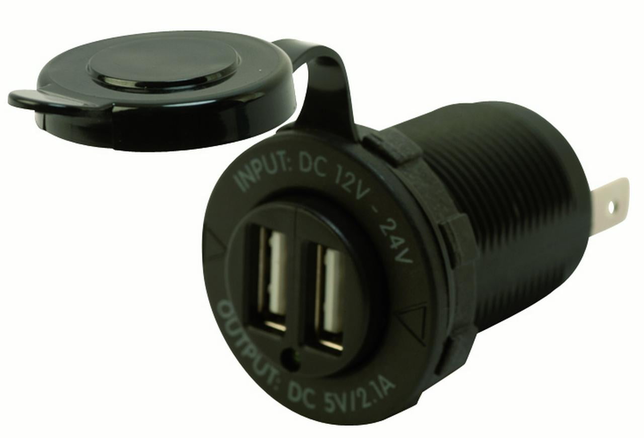 SEA DOG Double USB Power Socket #712934 - Walmart.com