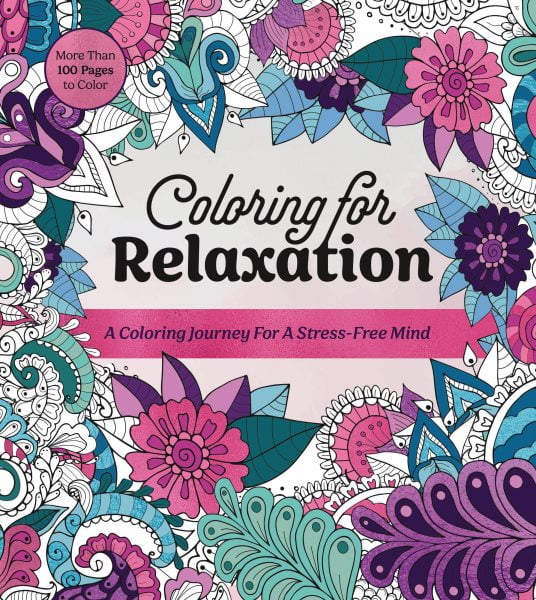 Pre-Owned Chartwell Coloring Books Coloring for Relaxation: A Coloring ...