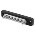 Bus Bar Electric Terminal Board 100A 5 Position Terminals 2 Studs Fit ... Bus Bar Electric Terminal Board 100A 5 Position Terminals 2 Studs Fit ...
