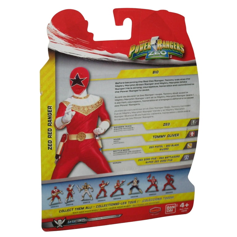 Power Rangers Megaforce Red Ranger Card