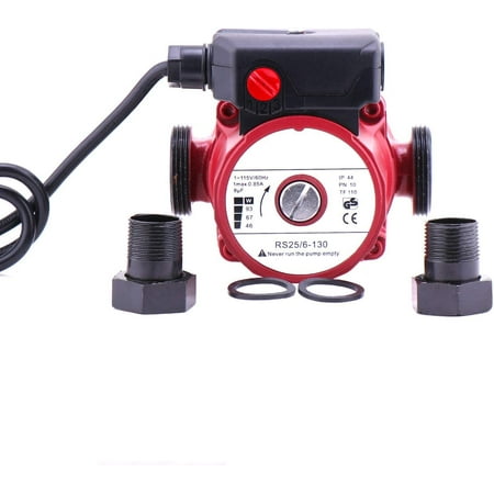 Hantdan Pressure Booster Pumps 115V Hot Water 3-Speed Cast Iron Water ...