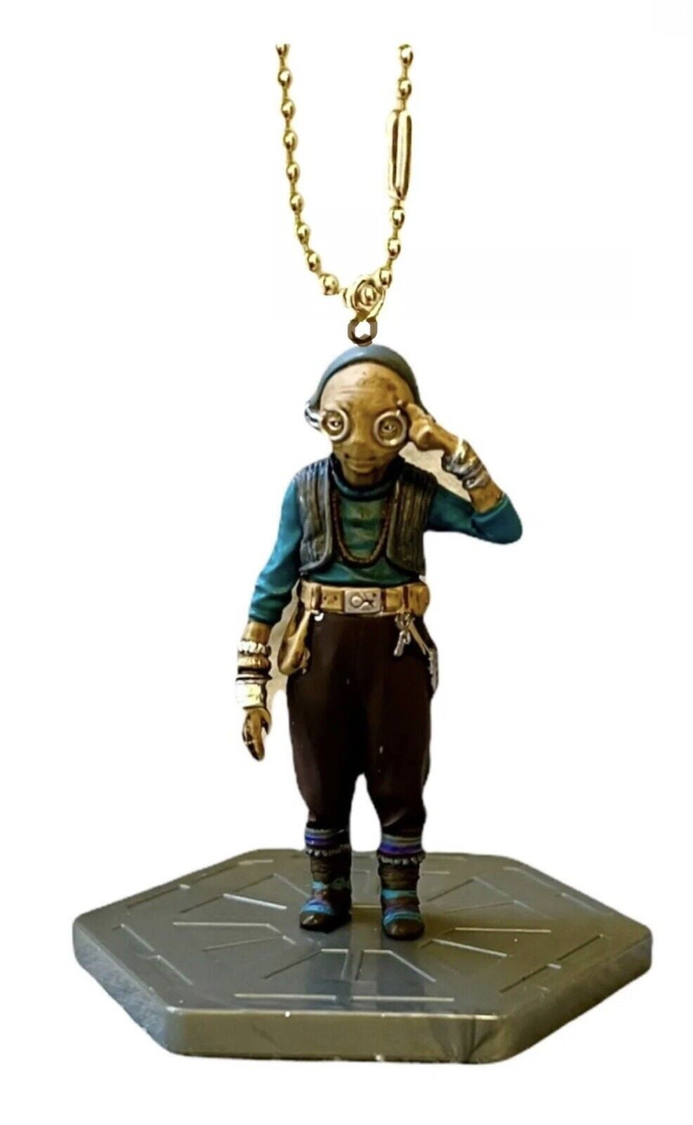 Star Wars Maz Kanata Keychain Dangler Ornament Figurine Figure Pirate ...