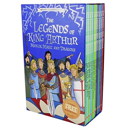 The Legends of King Arthur: Merlin, Magic, and Dragons (Easy Classics ...