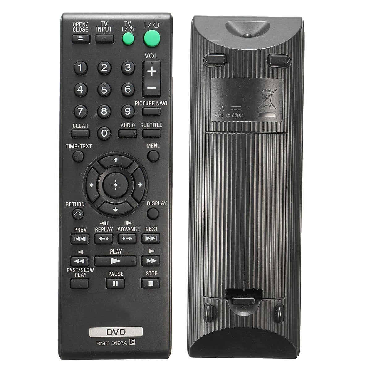 Xtrasaver Replacement REMOTE CONTROL FOR SONY RMT-D197A DVD DVP-SR210 ...