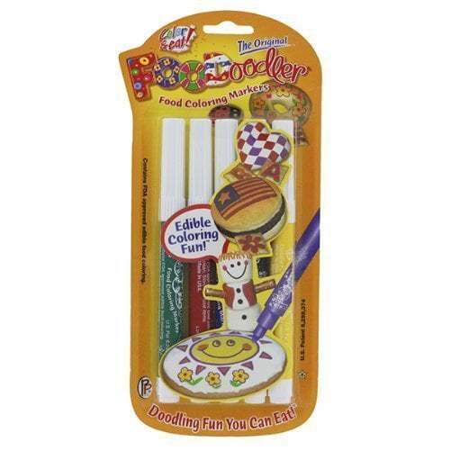 FooDoodler Food Coloring Markers - 5 Colors - Kosher - Walmart.com