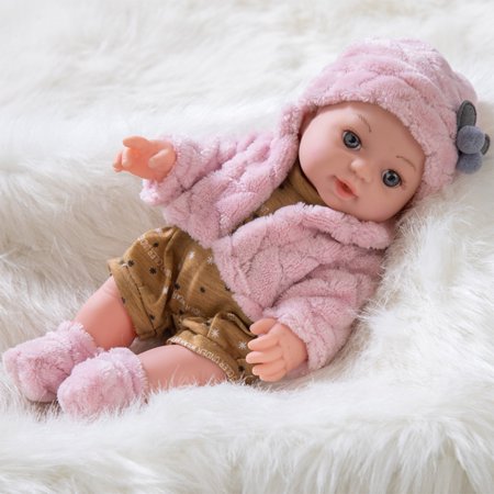 TIMIFIS Baby Doll 12 Inch Soft Newborn Baby Dolls, Vinyl Baby Dolls ...