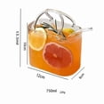 2026 Creative Drinking Glass Purse Glass Bag For Drinks Wine Glasses ...