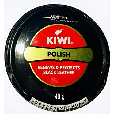 By King Of Wonder Kiwi Shoe Polish Paste with Kiwi Leather Shine Brush ...