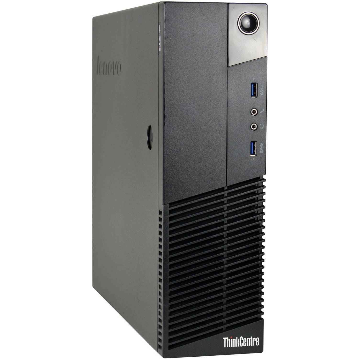 Restored Lenovo ThinkCentre M93P-SFF Desktop PC with Intel Core i3-4130 Processor, 4GB Memory ...